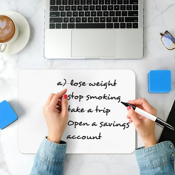 Dry Erase LapBoards - 36 Pack Double Sided 12.5 x 9 Inch Dry Erase ...