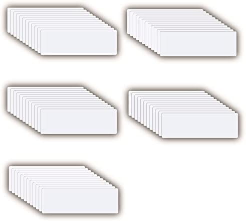 Dry Erase Magnetic Labels (1x3,Pack of 60),Write On Magnets Sticker ...