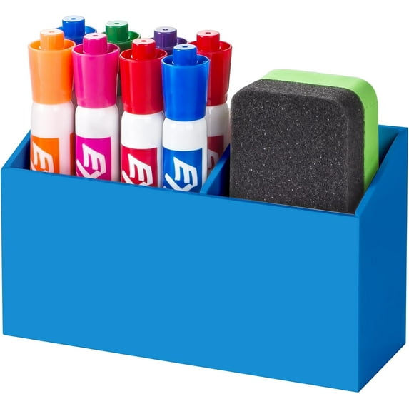 Dry Erase Marker Holder for Whiteboard,Non-slip Acrylic Magnet Pen ...
