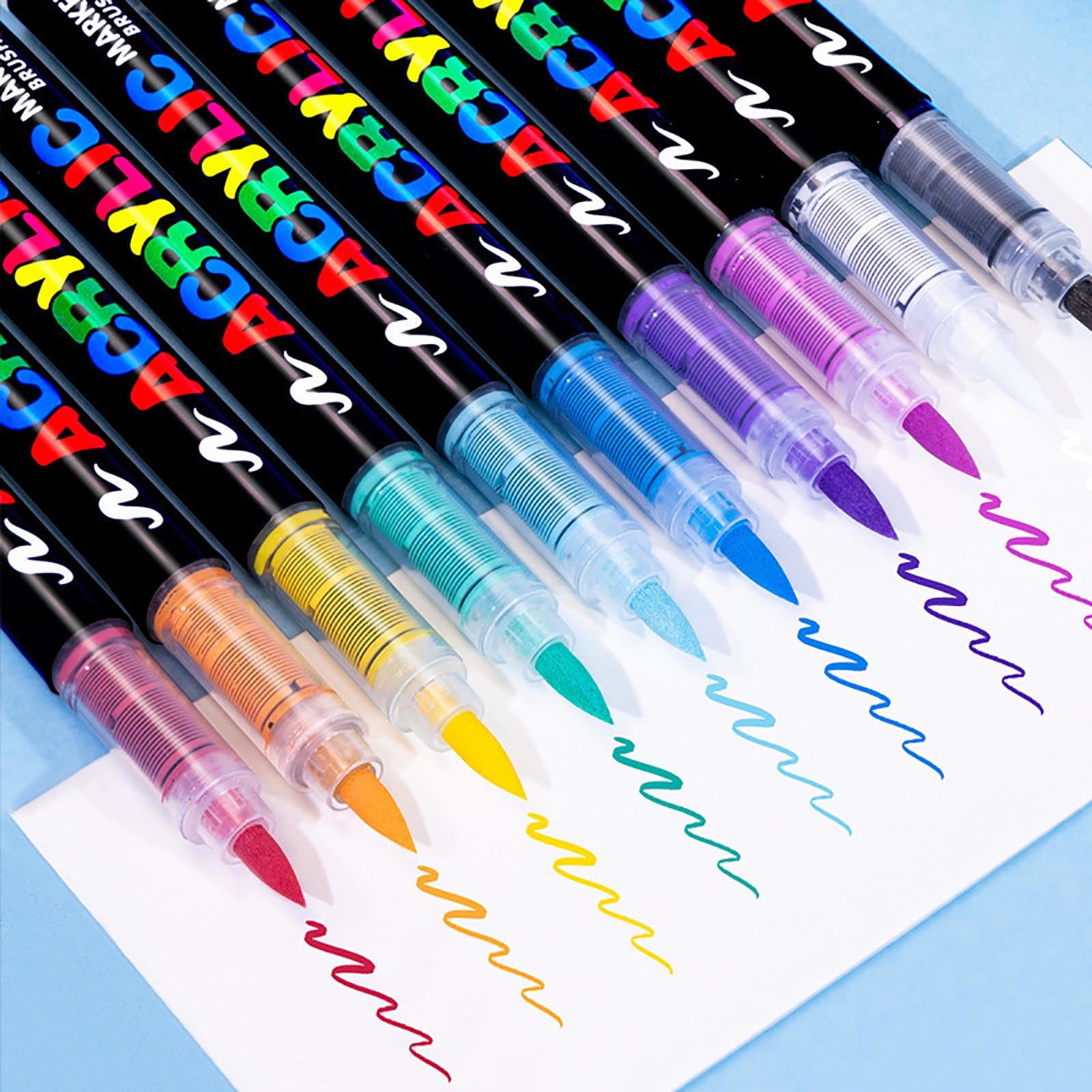 Dry Erase Markers, Hwkond Direct Liquid Soft Head Acrylic Marker Pen No ...