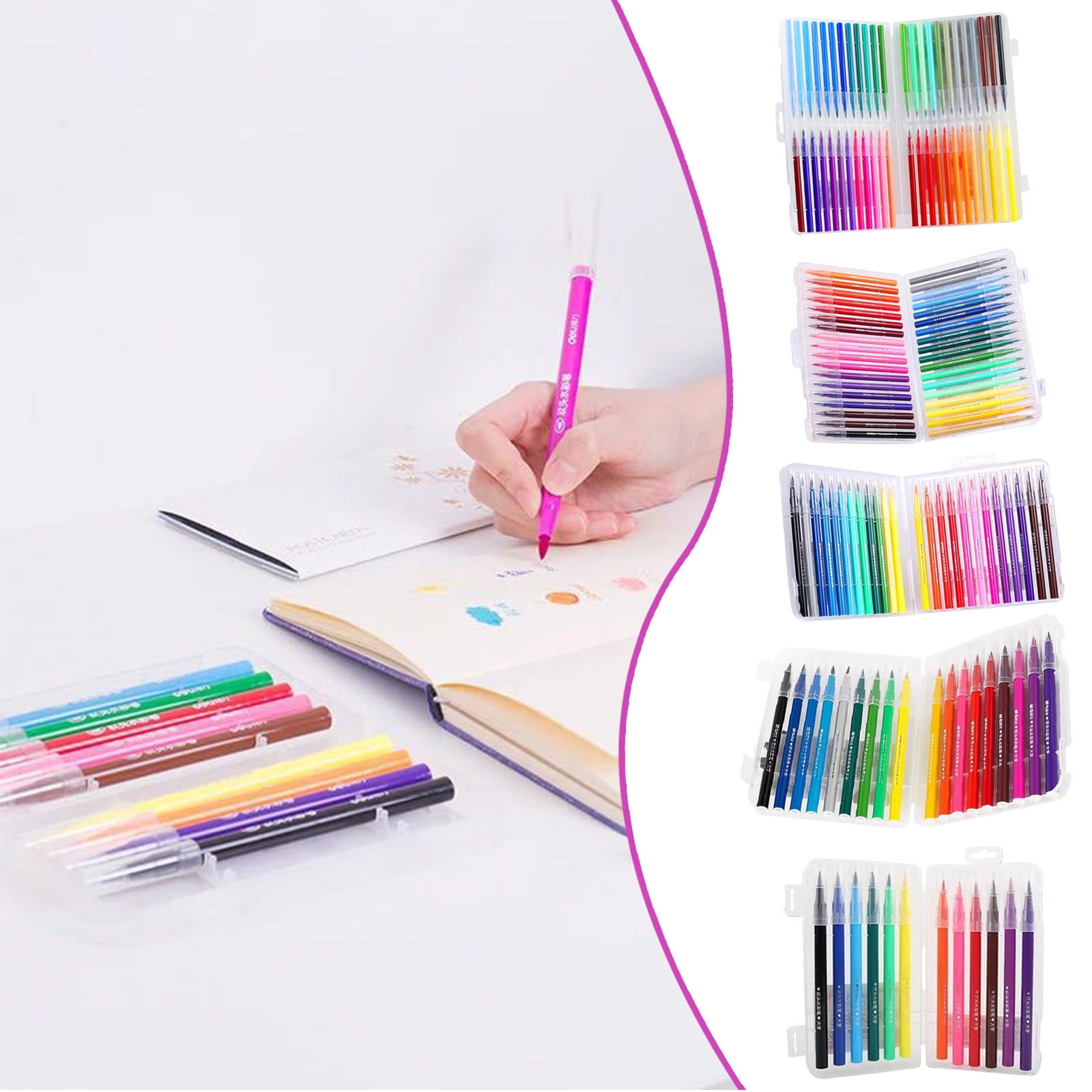 Dry Erase Markers, Hwkond Watercolor Pens for Watercolor Effects And ...