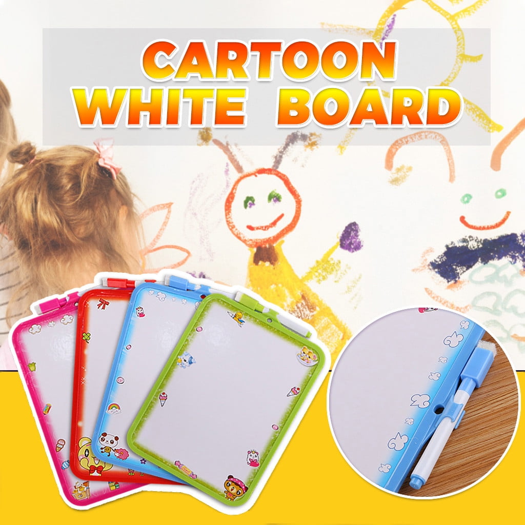 Dry Erase Message Board, Double-Sided Design, 5-Sheet Pack, Modern ...