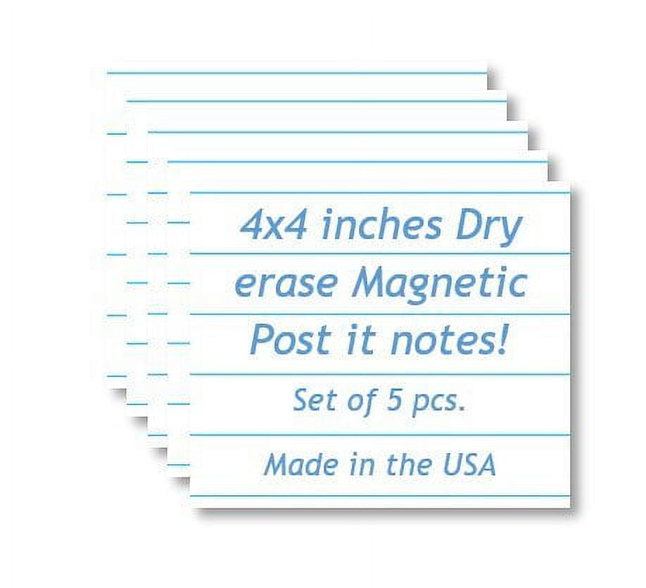 Dry Erase Notes - Magnetic Dry Post-it Notes - Notepad/Writing Pad ...