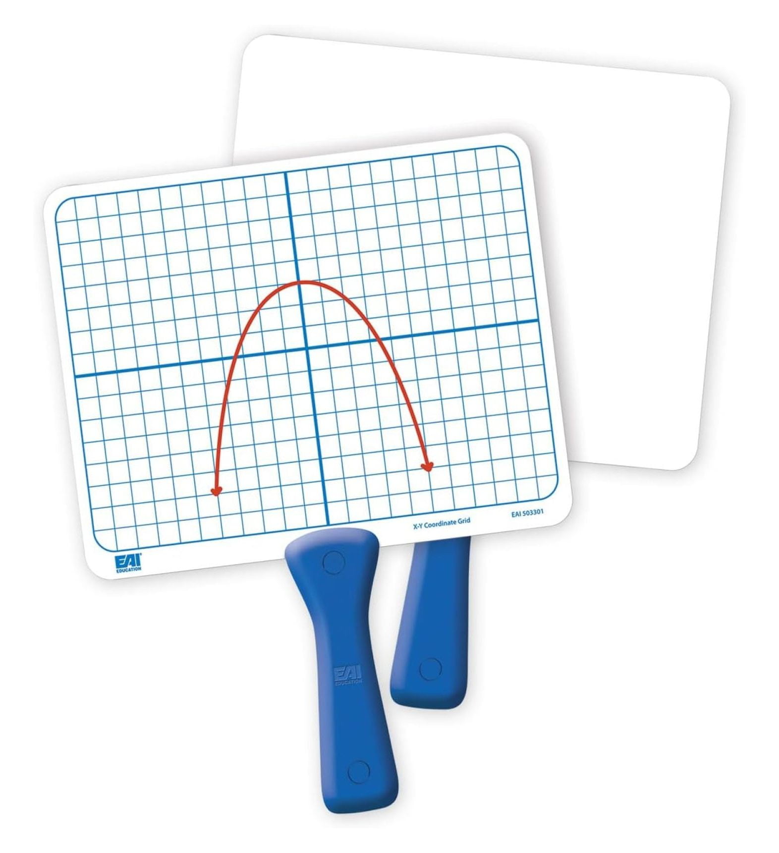 Dry Erase Paddles - X-Y Coordinate Grid Set of 5 - Double Sided ...