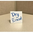 Dry Erase Table Tent Sign, 3" x 3," Pack of 25 - Walmart.com