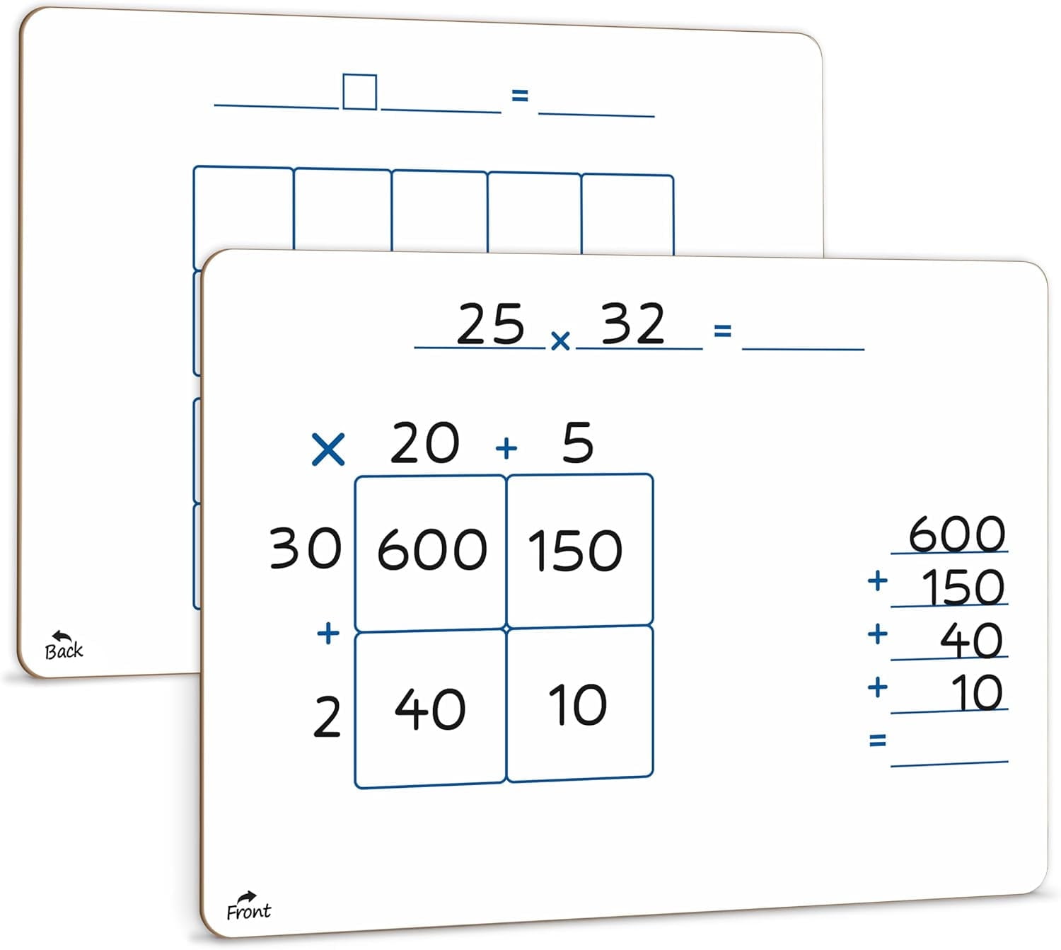 Dry Erase Ten Frame Whiteboard 9x12 - Walmart.com