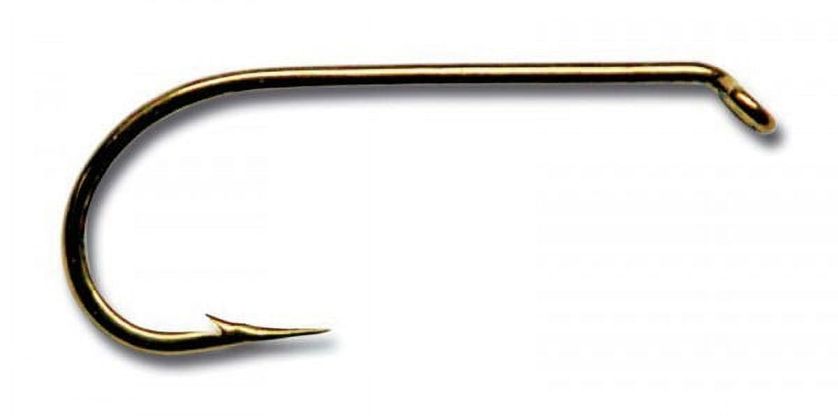 Dry Fly Hook, 94840, Standard, Forged, Down Eye - Bronze - Walmart.com