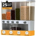 Dry Food Dispenser 25 Pounds for Grains, Rice, Beans and Lentils for ...