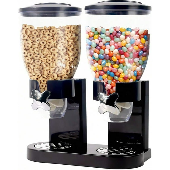Dry Food Leak-Proof Dispenser With Manual Shatterproof Container ...