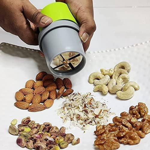 Dry Fruit And Nut Cutter Slicer, Fine Cup Slicer Kitchen Gadget With 3 ...