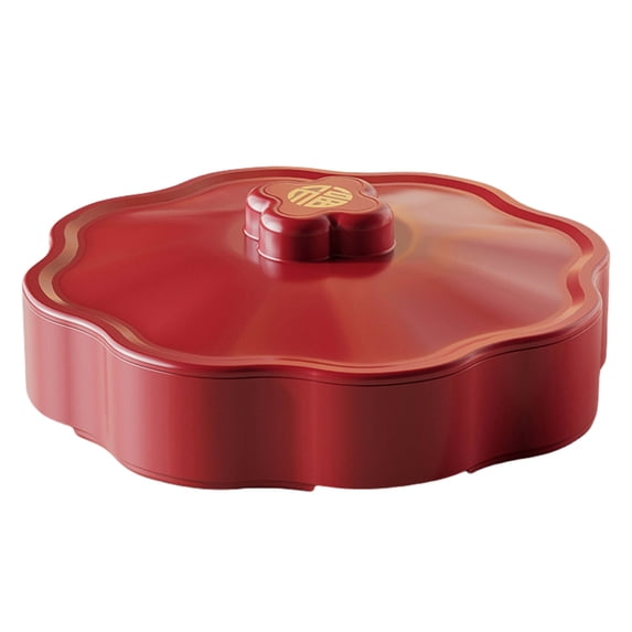 Dry Fruit Container with Compartments Stylish Plastic Snacks Sweets ...