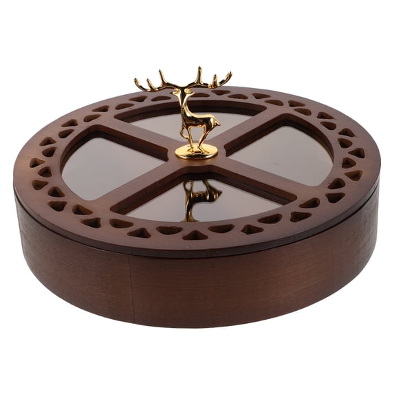 Dry Fruit Tray: Compartments Food Dry Fruit Serving Tray - Snack Box ...