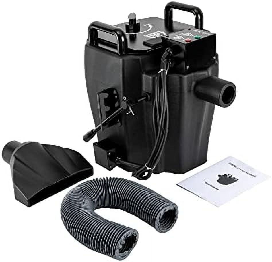 Dry Ice Fog Machine, 3500W Dry Ice Smoke Machine With Movable Pulley ...