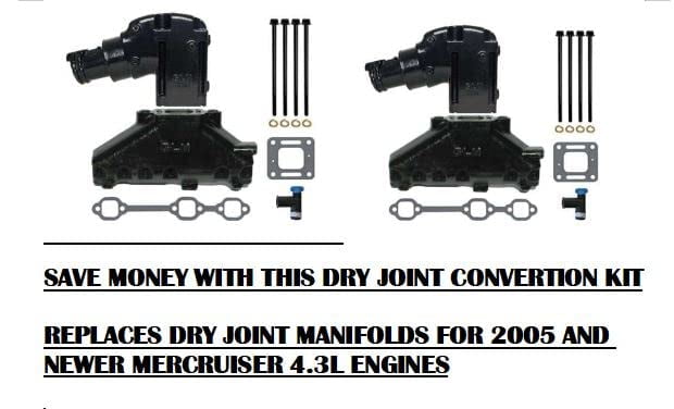 Dry Joint V6 Exhaust Manifold Riser Kit Elbow Conversion Package ...