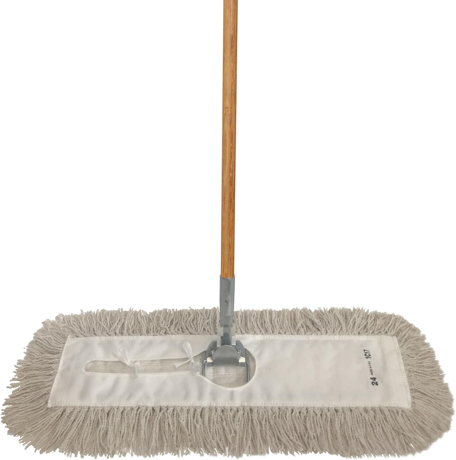 Dry Mop Kit with Industrial-Quality Twisted Closed Loop Mop Head ...