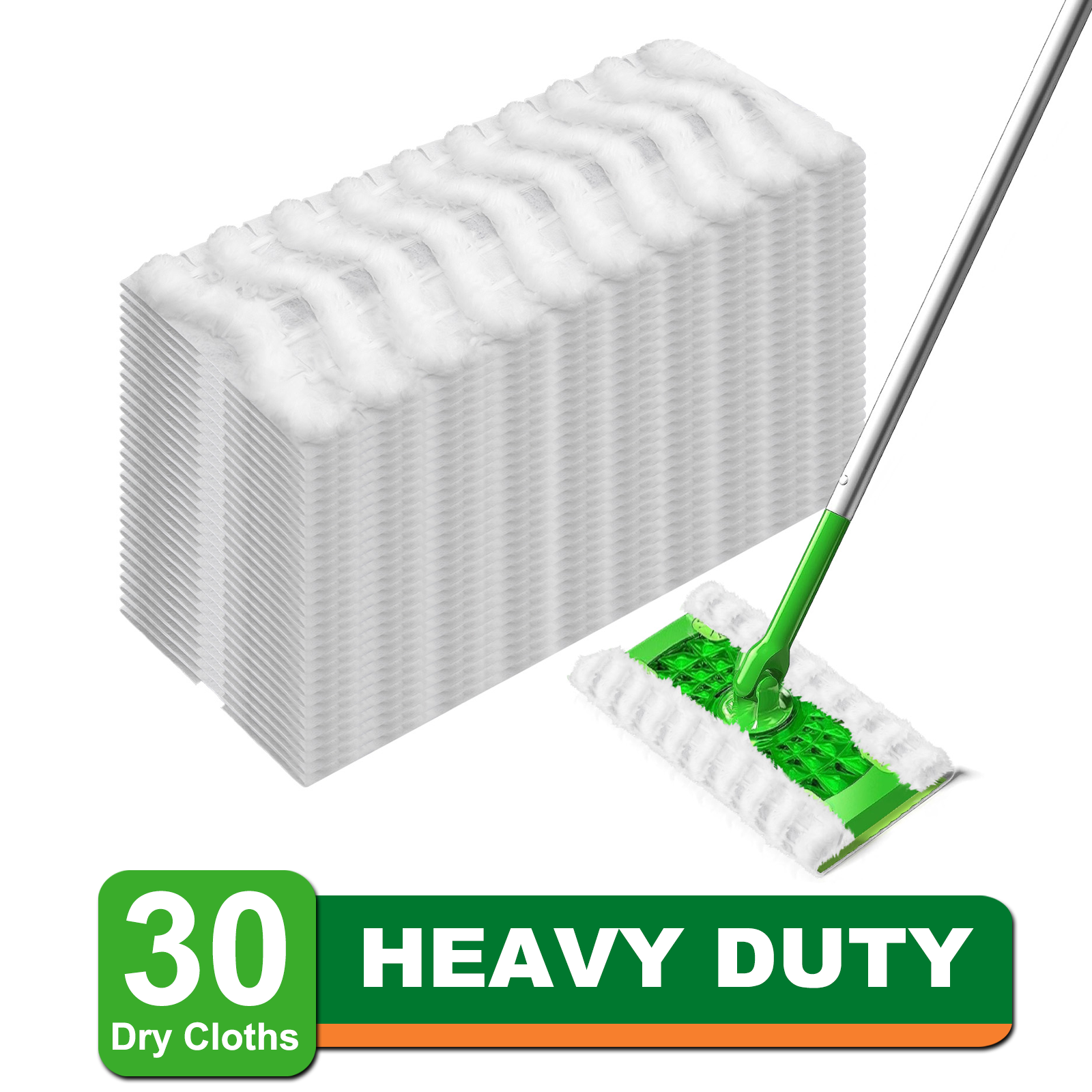 Swiffer Sweeper Heavy Duty Dry Sweeping Cloths, Multi-Surface ...