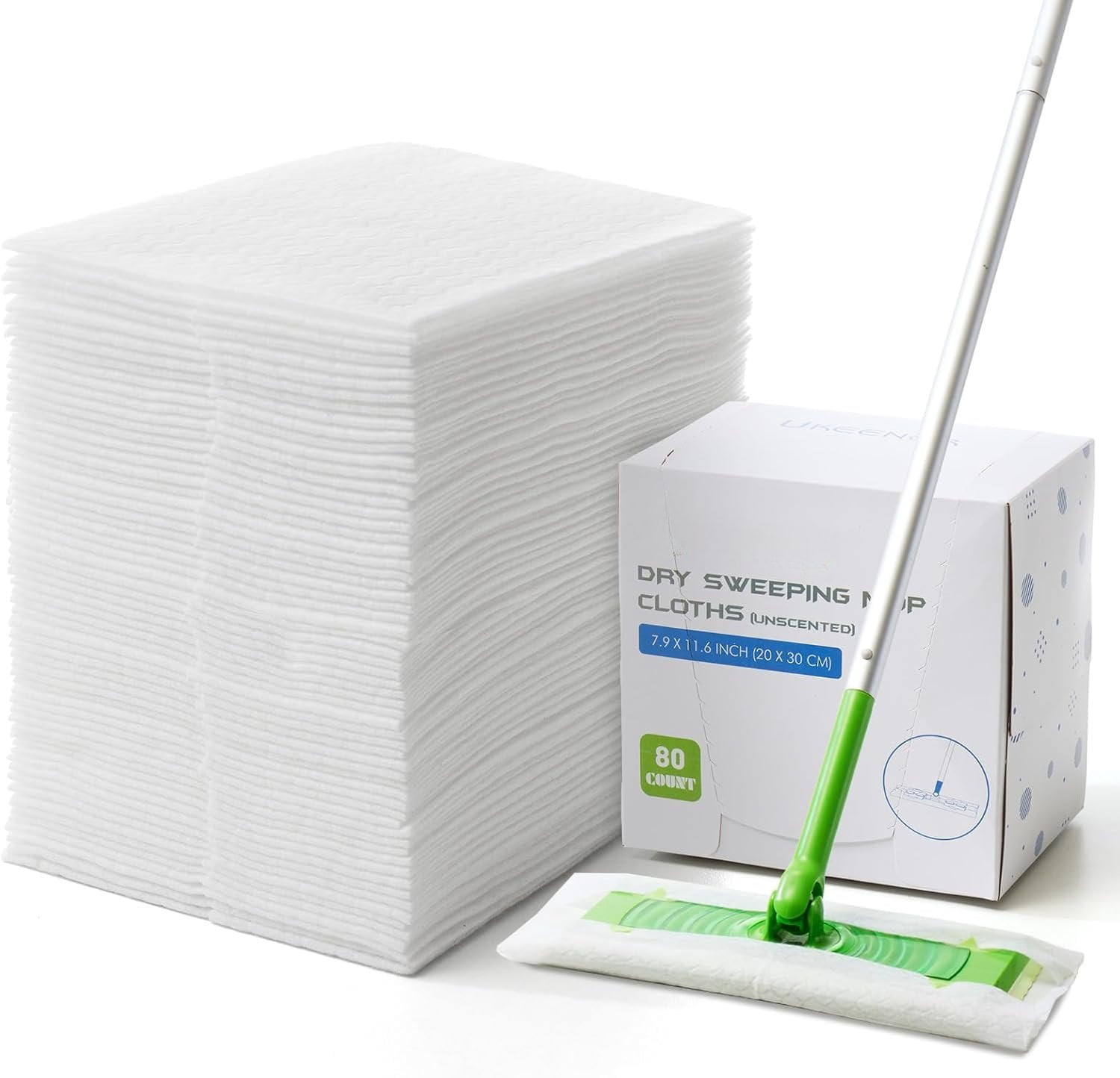 Dry Mop Refills 240 Count Sweeper Disposable Dusting Cloths Dry ...