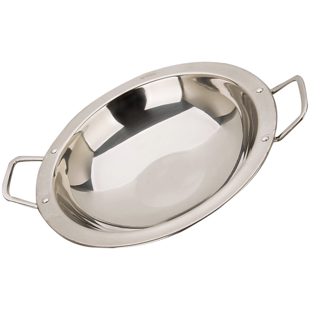 Dry Pot Amphora Double Handle Stainless Steel Pans Hot Chaffing Dishes ...