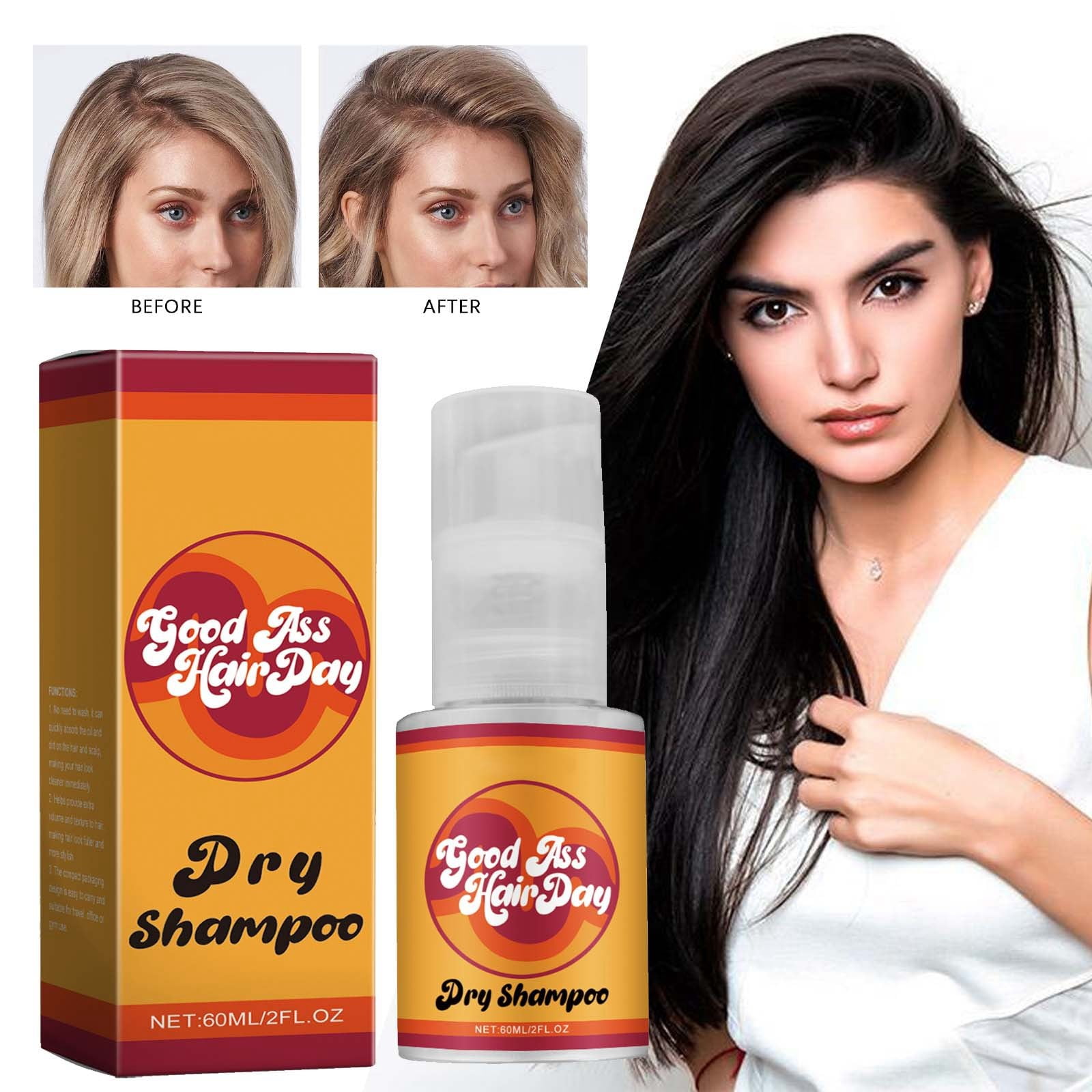 Dry Powder Spray Dry Shampoo Nourishes The Scalp Oil Control Cleansing ...