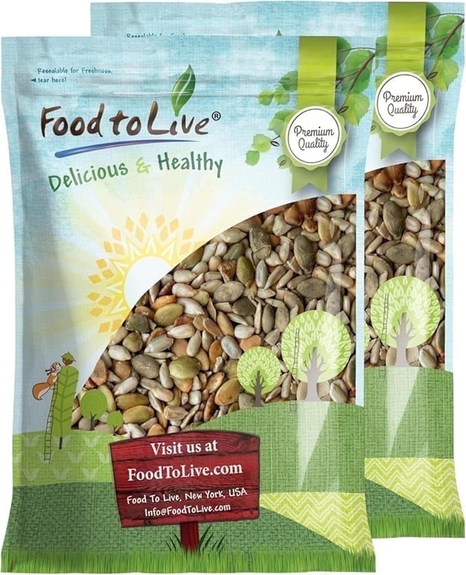 Dry Roasted Sunflower and Pumpkin Seed Mix, 16 Pounds – Healthy ...