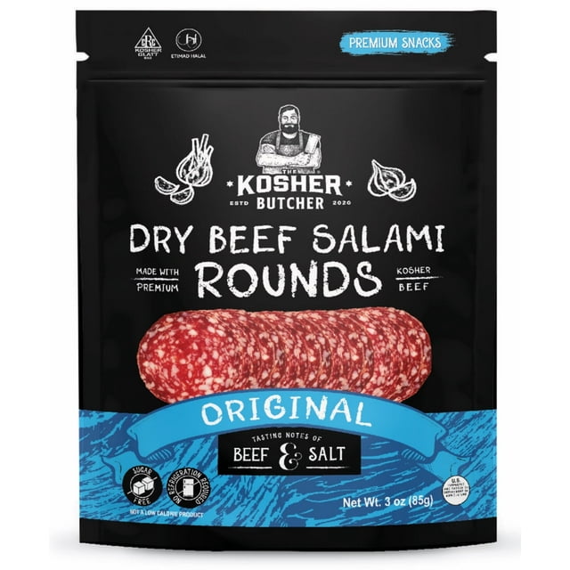 Dry Salami Rounds Bag 3 oz - Original Flavor - Walmart.com