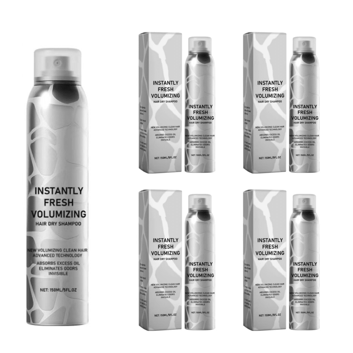 Dry Shampoo,Instantly Fresh Volumizing Hair Dry Shampoo,Volumizing Dry ...