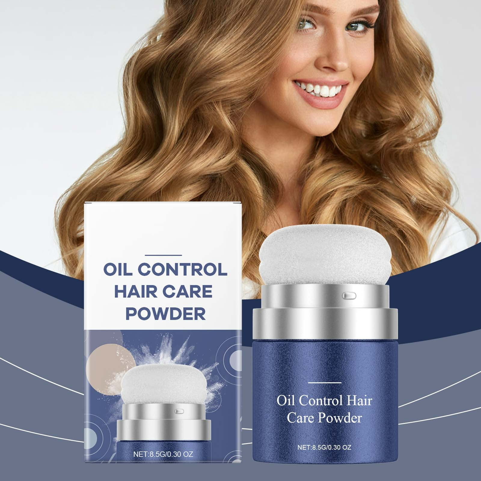 Dry Shampoo Powder Keep Hair Soft & Fluffy all Day Hair Hair Fiber ...