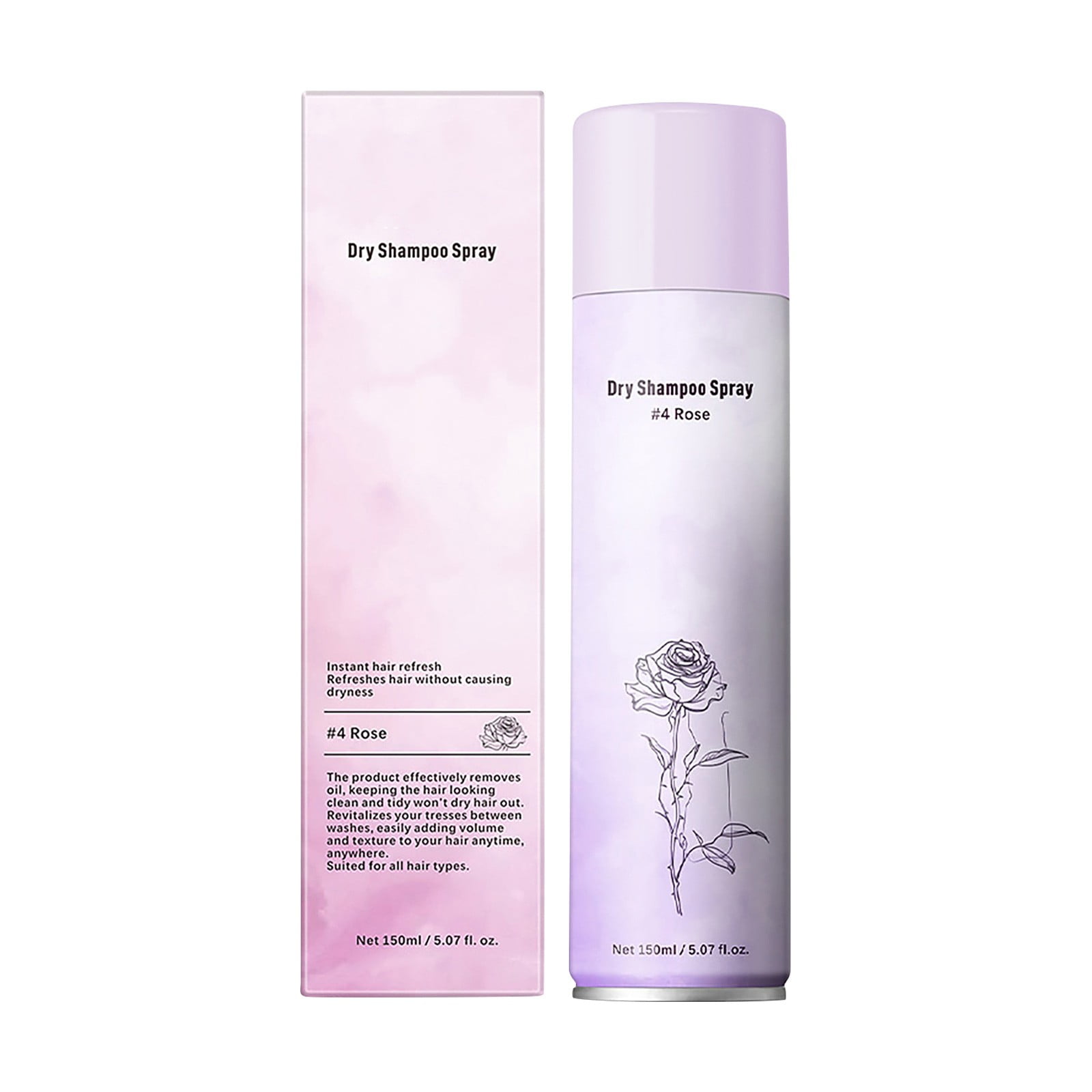 Dry Shampoo Remove Oil Volumizing Light and Refreshing Long-lasting Dry ...