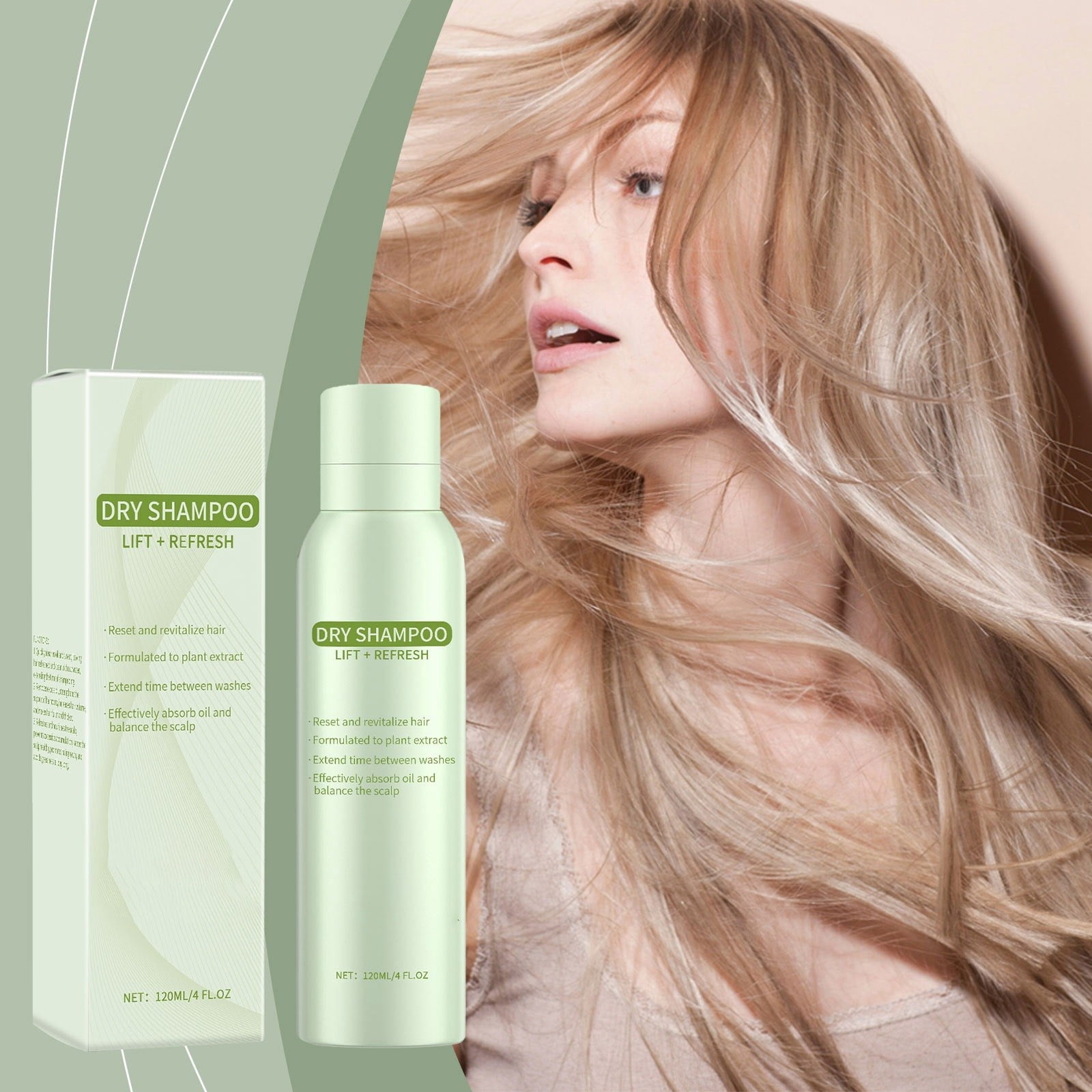 Dry Shampoo Spray For Women Formulated To Absorb Oil The Scalp And ...
