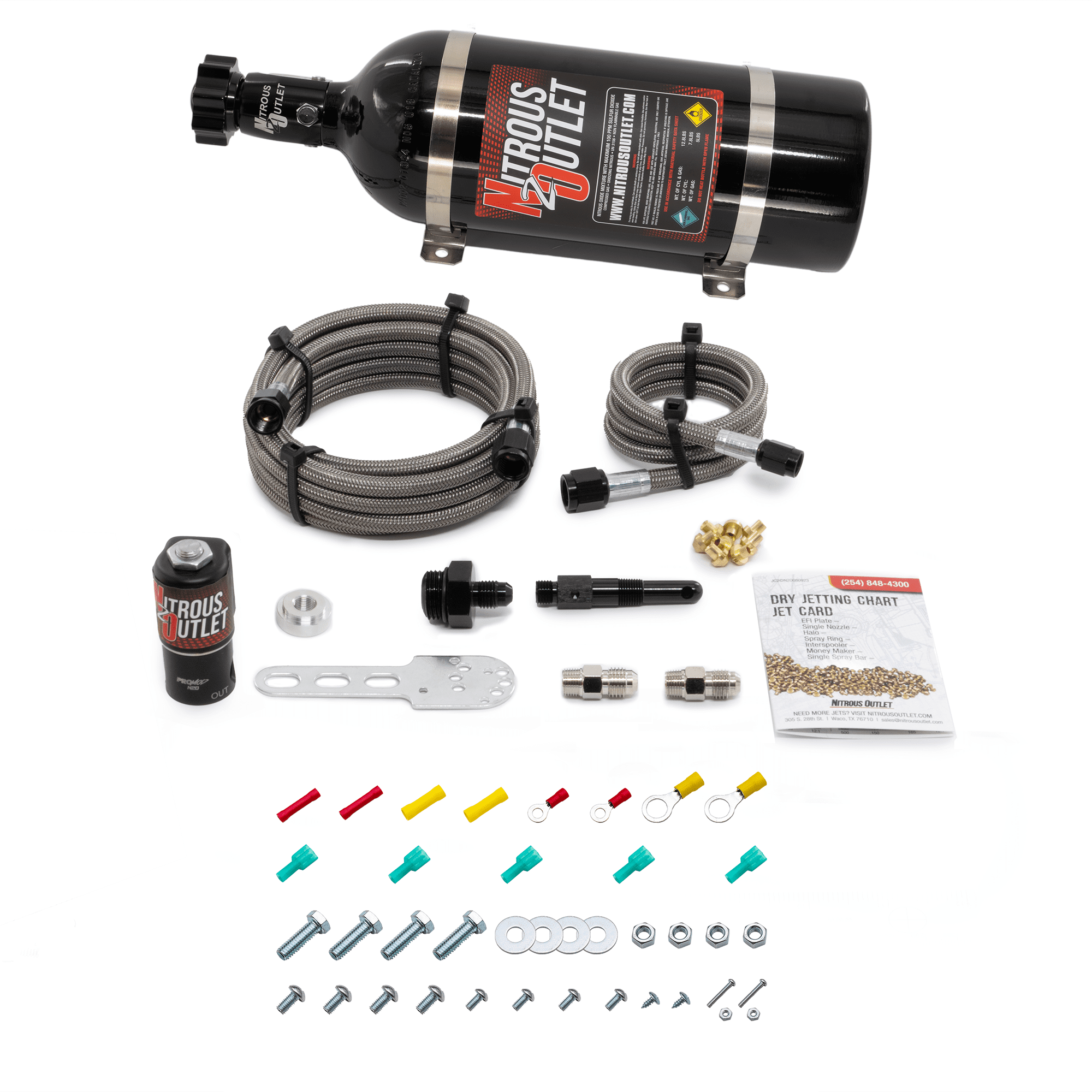Dry Single Nozzle Boost-N-Juice System (35-200 HP)(5lb Bottle ...