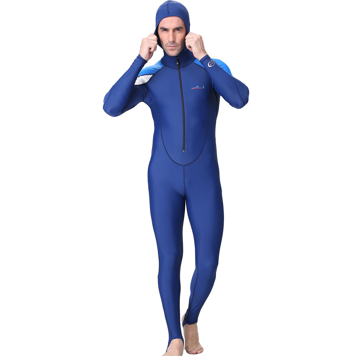 Dry Suit, Diving Wet Suit, Insulated, 3mm Neoprene, Hooded Design, for ...