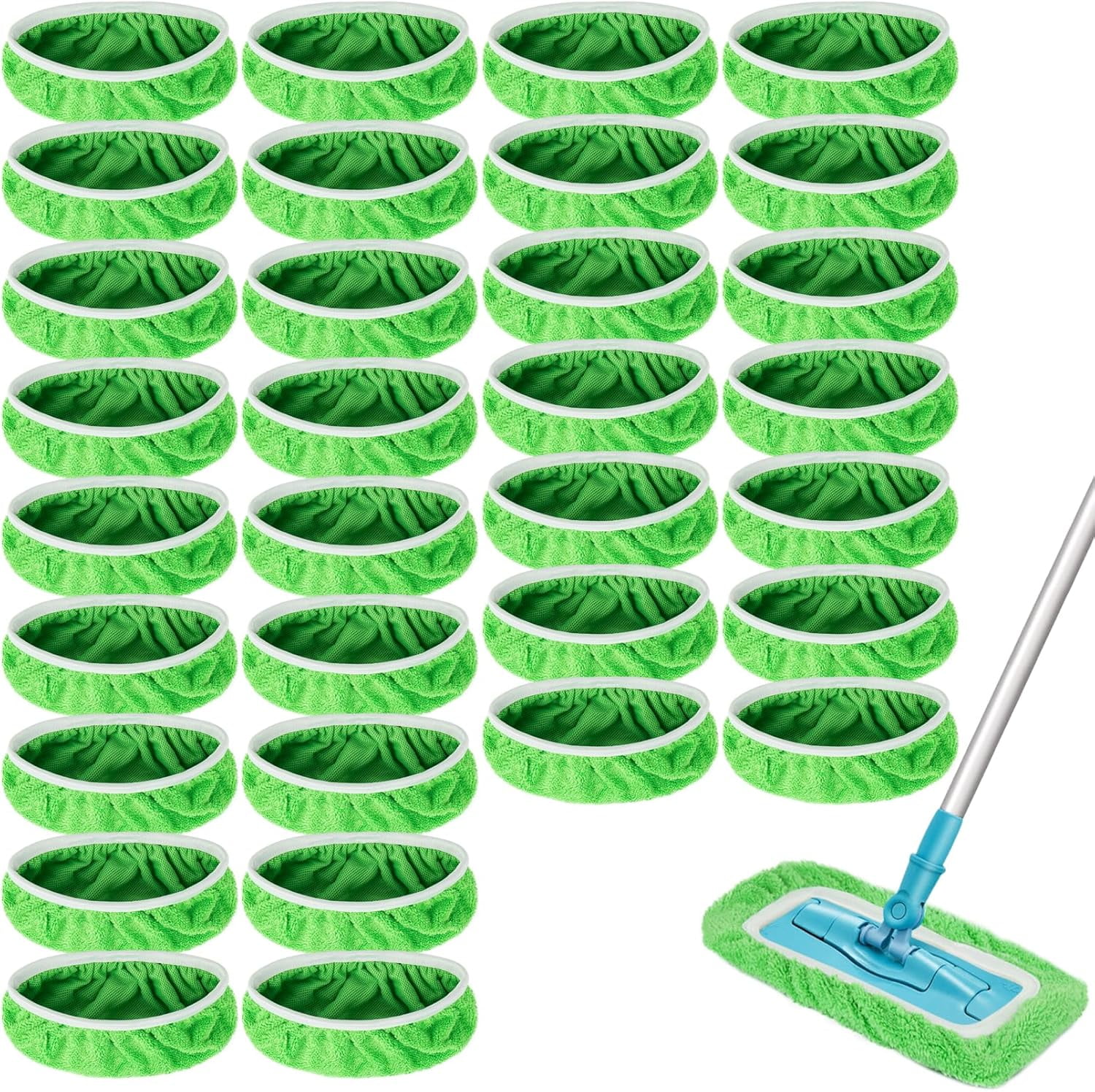 Dry Sweeping Cloths Microfiber Wet Mop Pads Compatible with Sweeper Mop ...