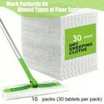 Dry Sweeping Cloths Pads Disposable Duster Mop for Floor Mopping ...
