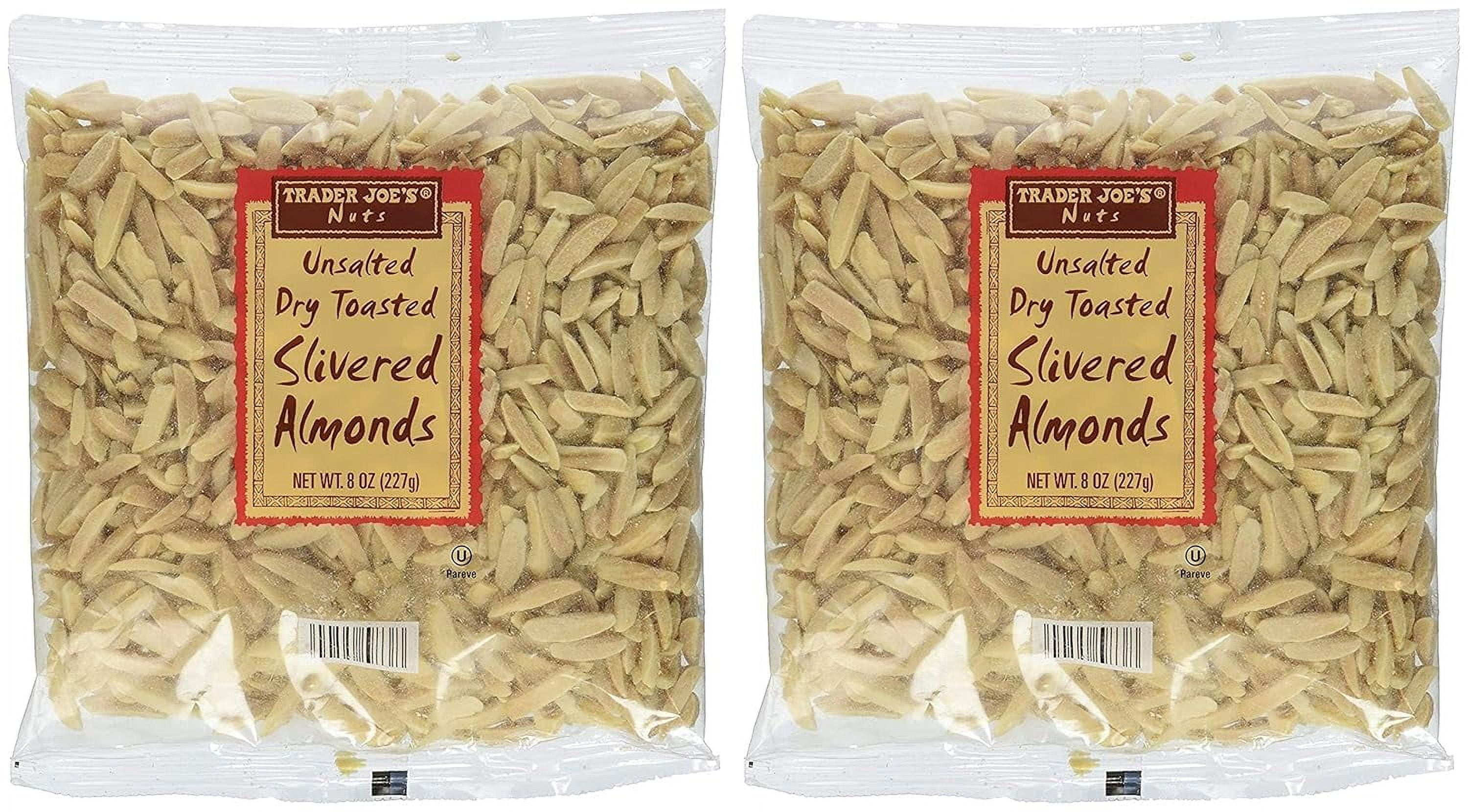 Dry Toasted Slivered Almonds (Pack of 2) - Walmart.com
