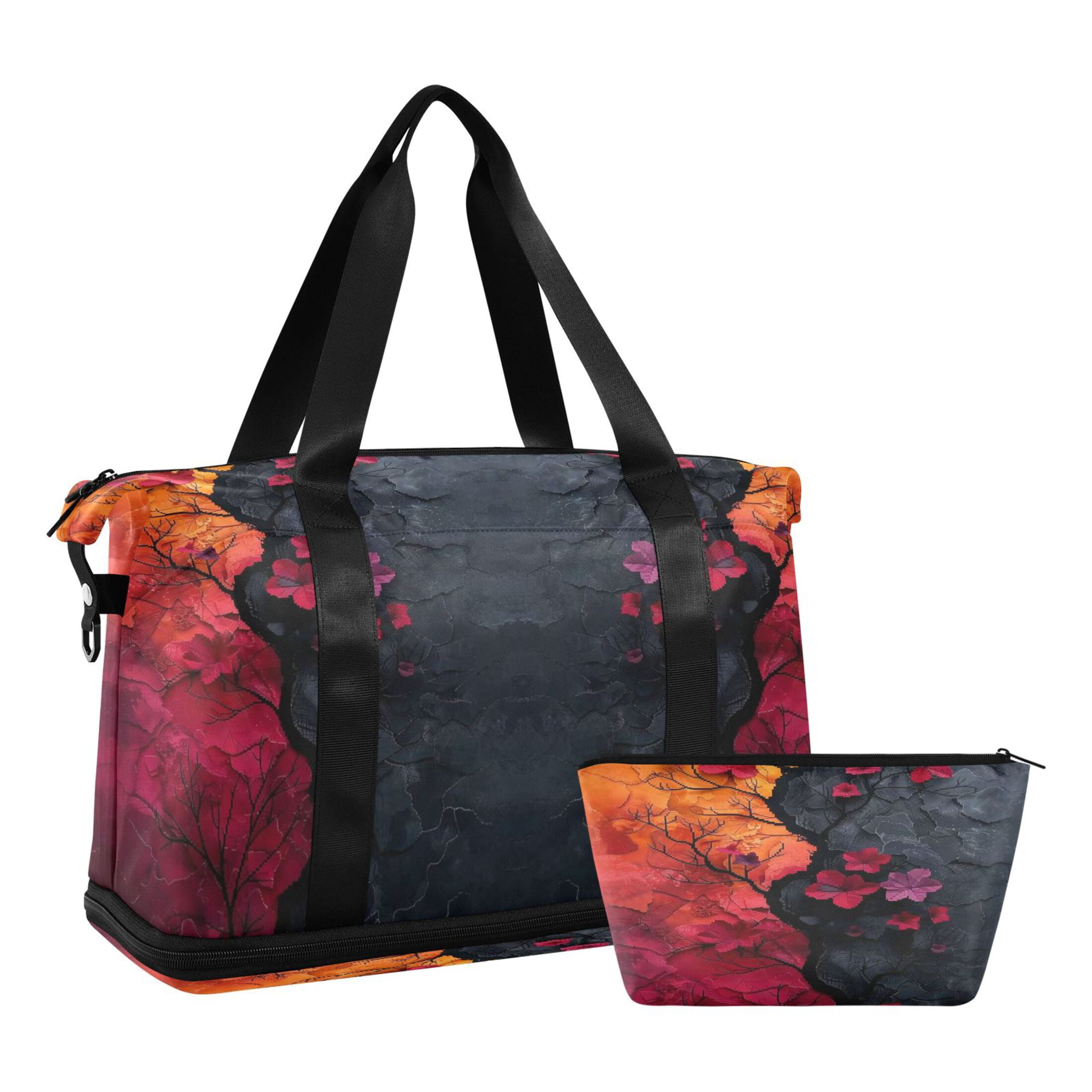 Dry Wet Separated Sports Duffel Handbag Bags, Gym Crossbody Bag with ...