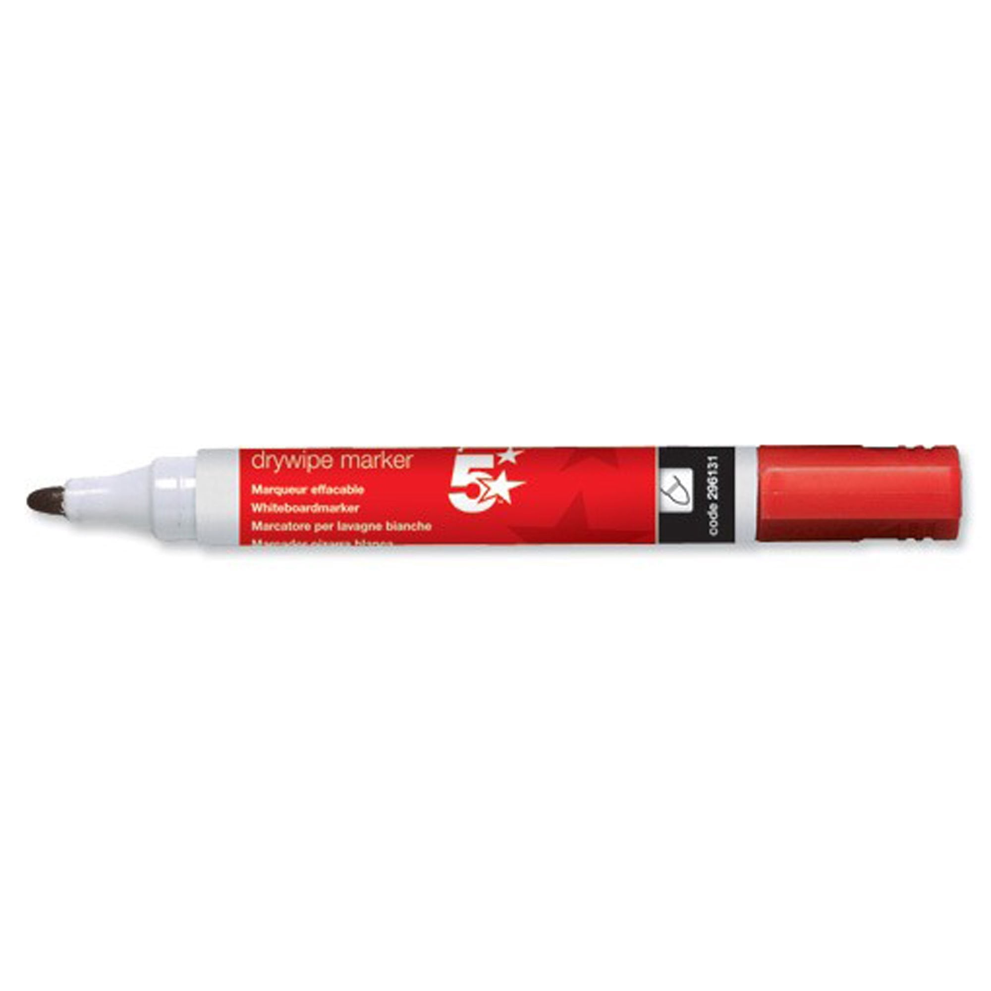 Dry Wipe Whiteboard Marker Pen - 1/8" Bullet Tip - Home & Office ...