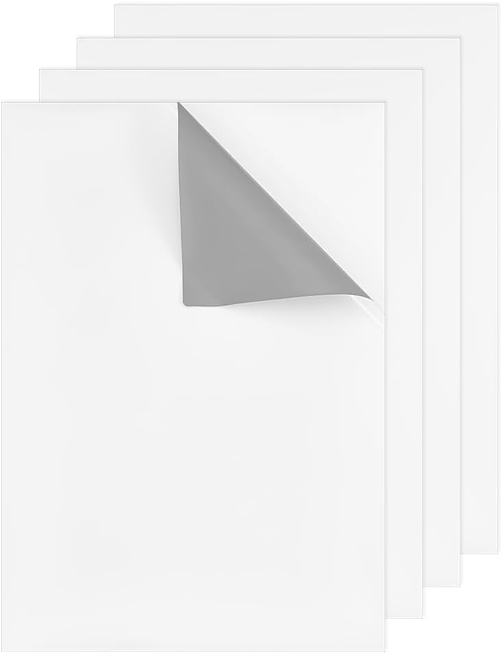 Dry Wipe Whiteboard Sticker -4PCS New Stain Proof Dry Erase Sheets ...