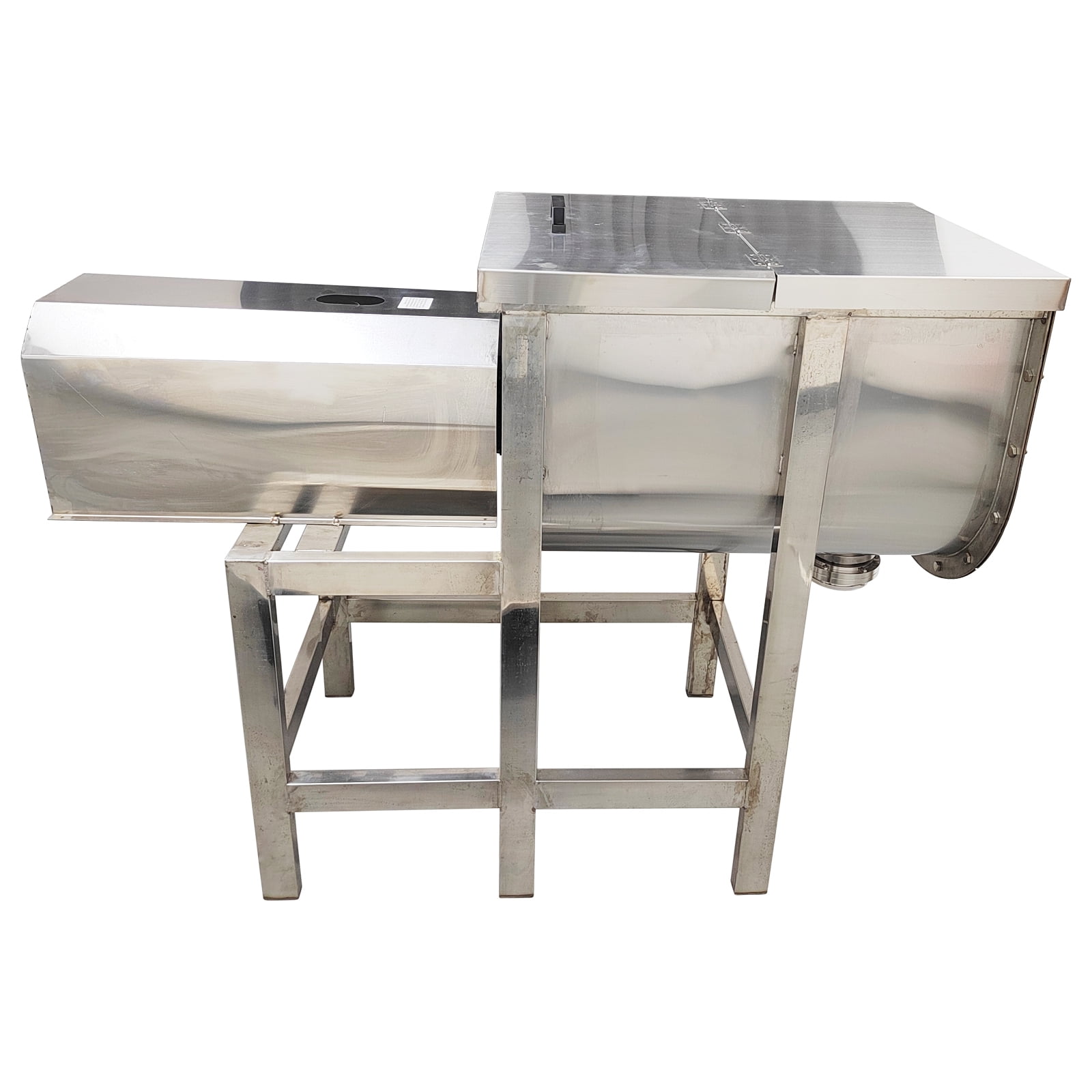 Dry and Wet Horizontal Mixer Powder Mixer Feed Pellet Mixing Machine ...