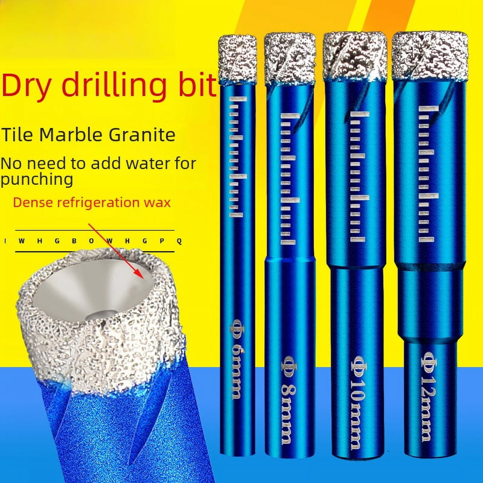 Dry drilling all-ceramic tile drill marble glass Vitrified tile ...
