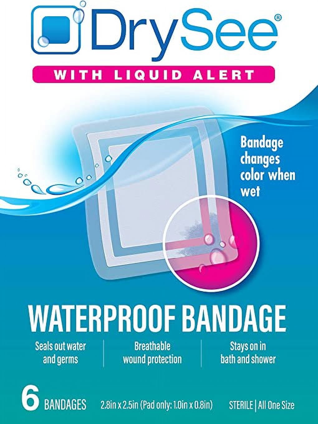 Nexcare Waterproof Bandages Knee and Elbow Bandages Clear Superior ...