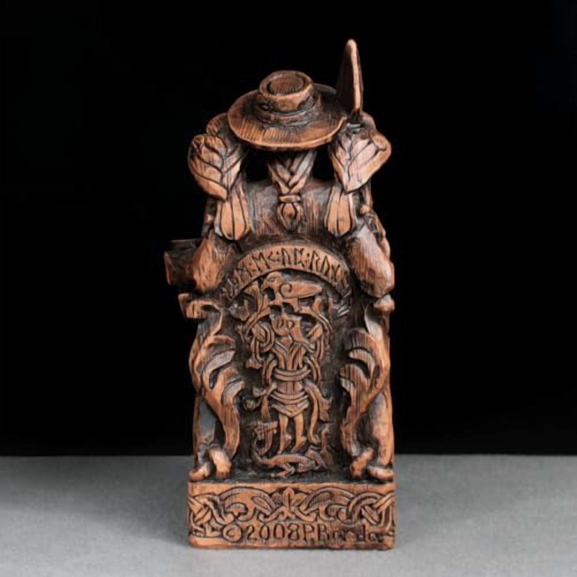 Dryad Design Odin Statue Norse God Sculpture - Allfather Viking ...