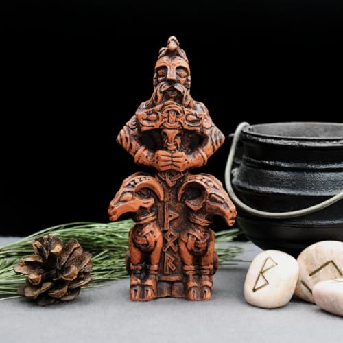 Dryad Design Thor Figurine - Norse Viking God of Thunder Statue Home ...