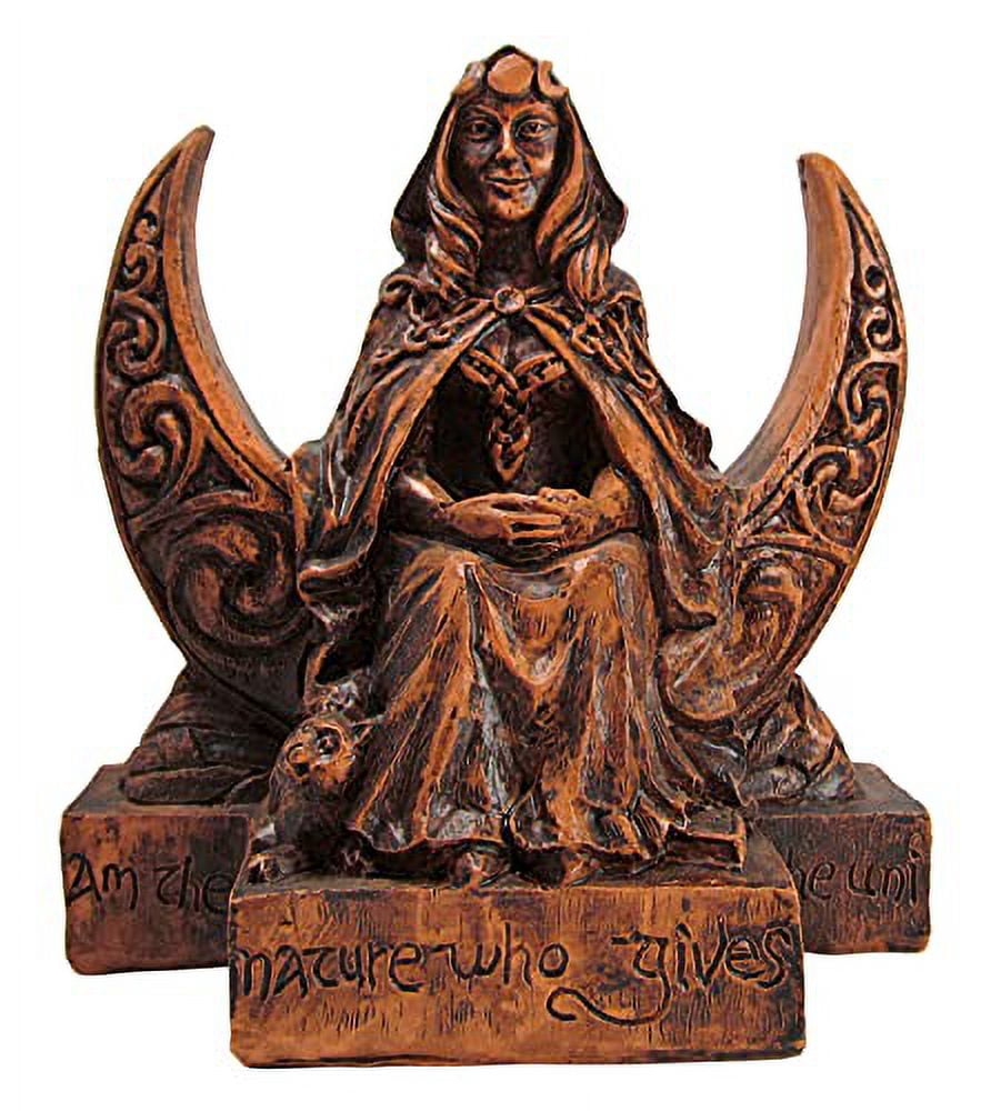 Dryad Design Wiccan Moon Goddess Statue - 5 inch - Pagan Witchcraft ...