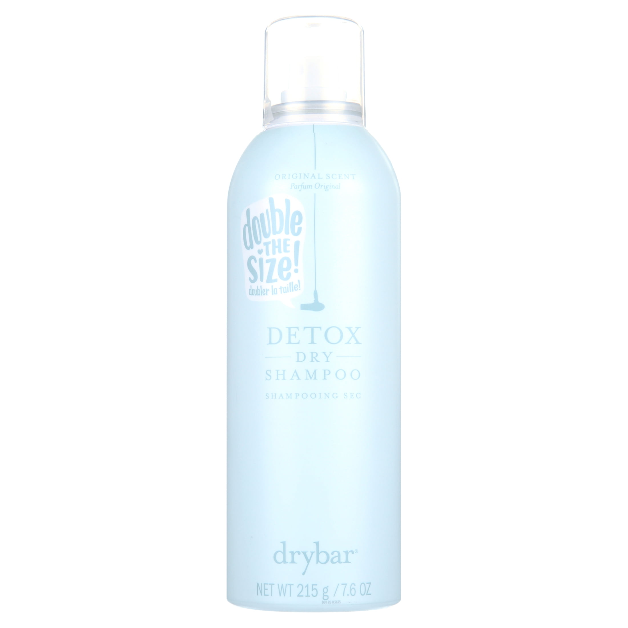Drybar Detox Dry Shampoo Powder Hair Care, Original Scent, 7.6 oz ...