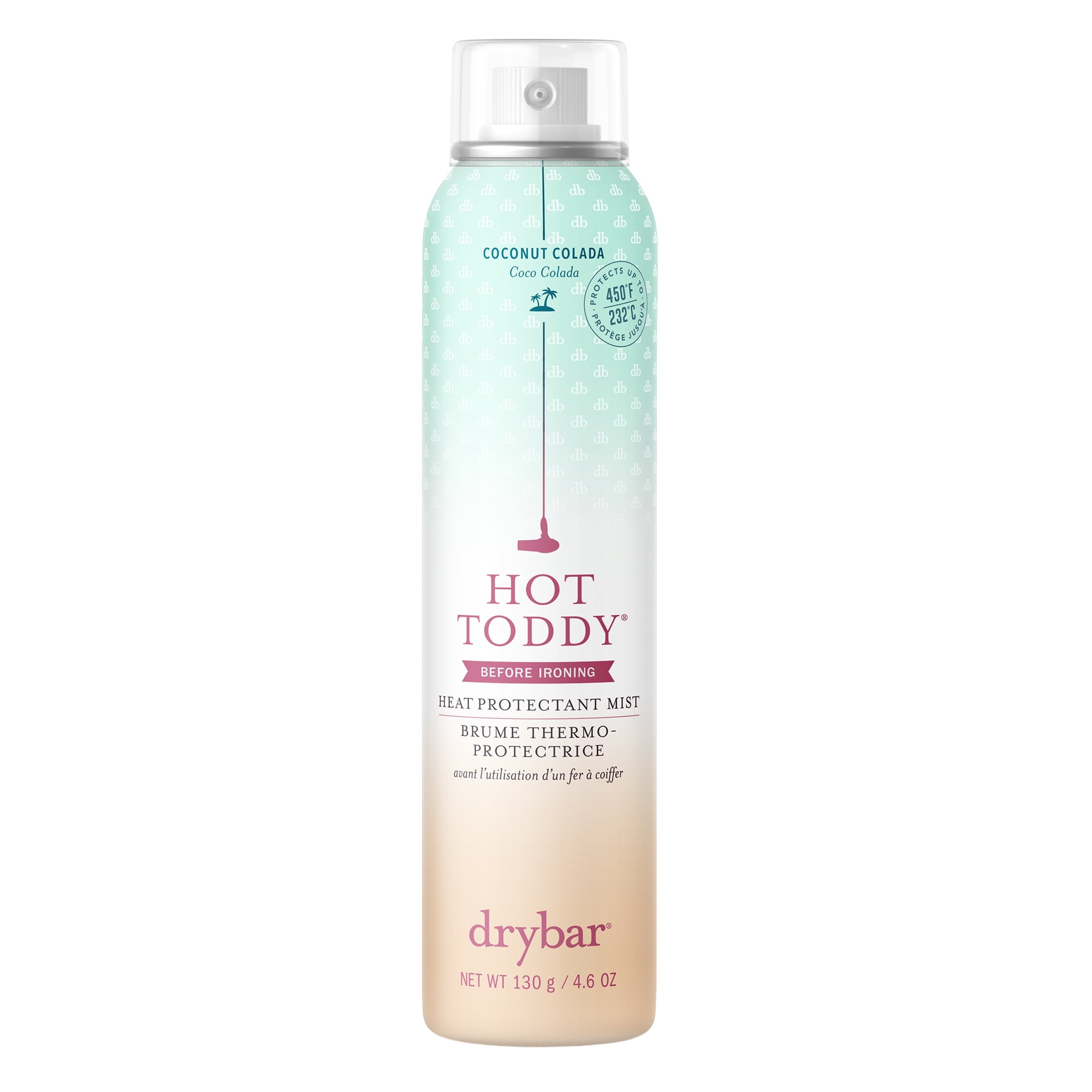 Drybar Hot Toddy Heat Protectant Hair Spray Mist Coconut Colada Scent ...