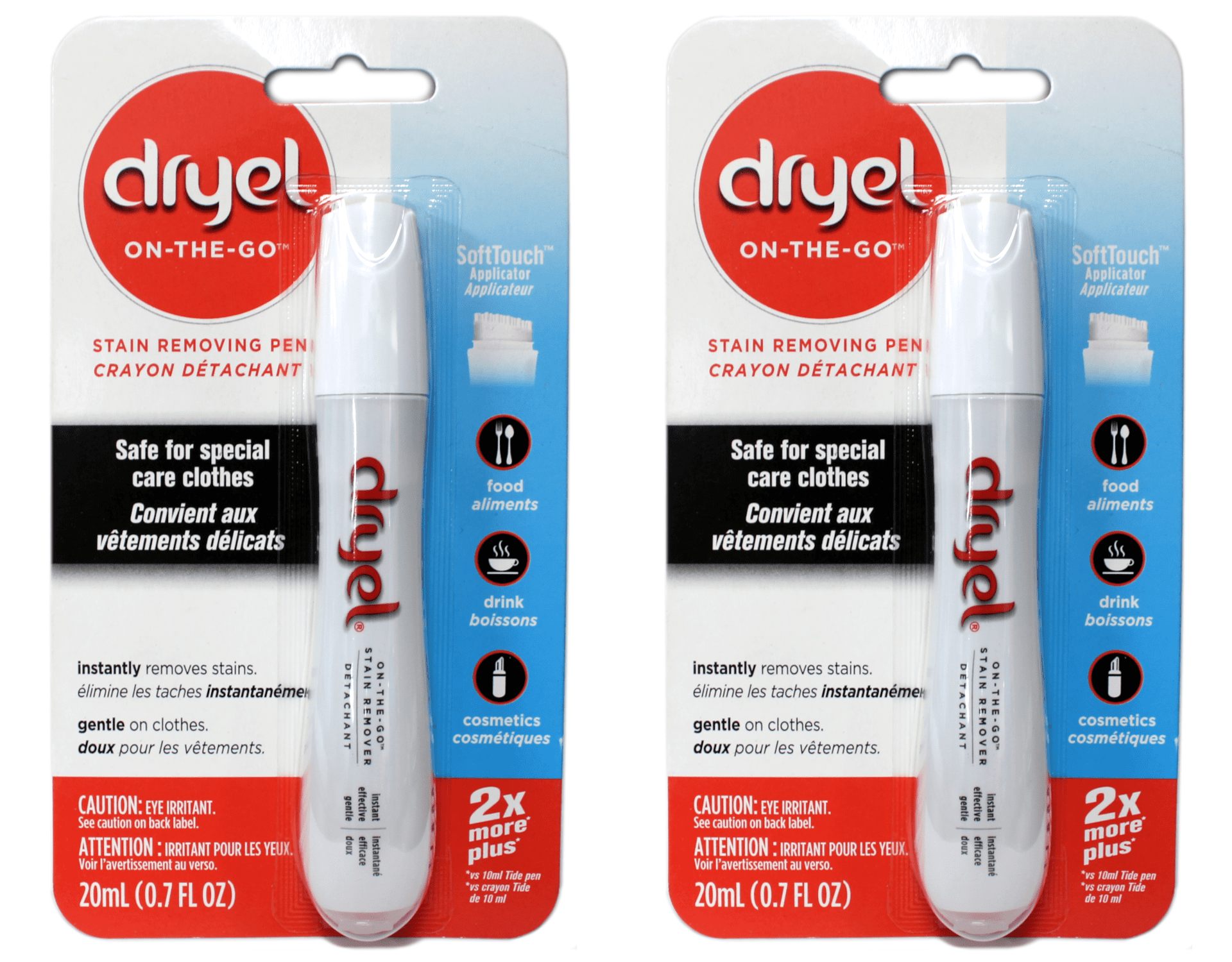 Dryel On-The-Go Stain Removing Pen For Special Care Clothes 0.7 fl oz ...