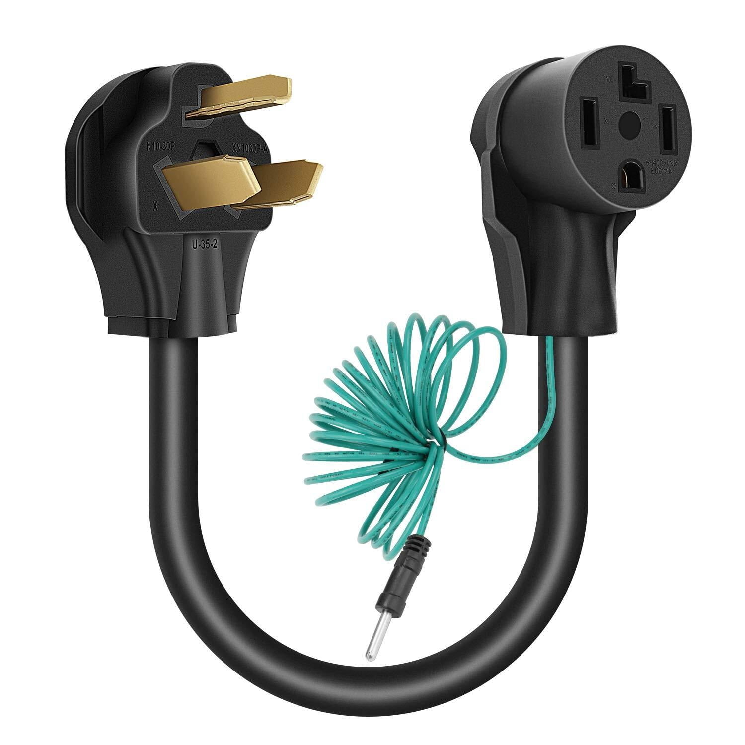 Dryer Adapter Cord 3 Prong to 4 Prong Dryer Plug Adapter NEMA 10-30P to ...