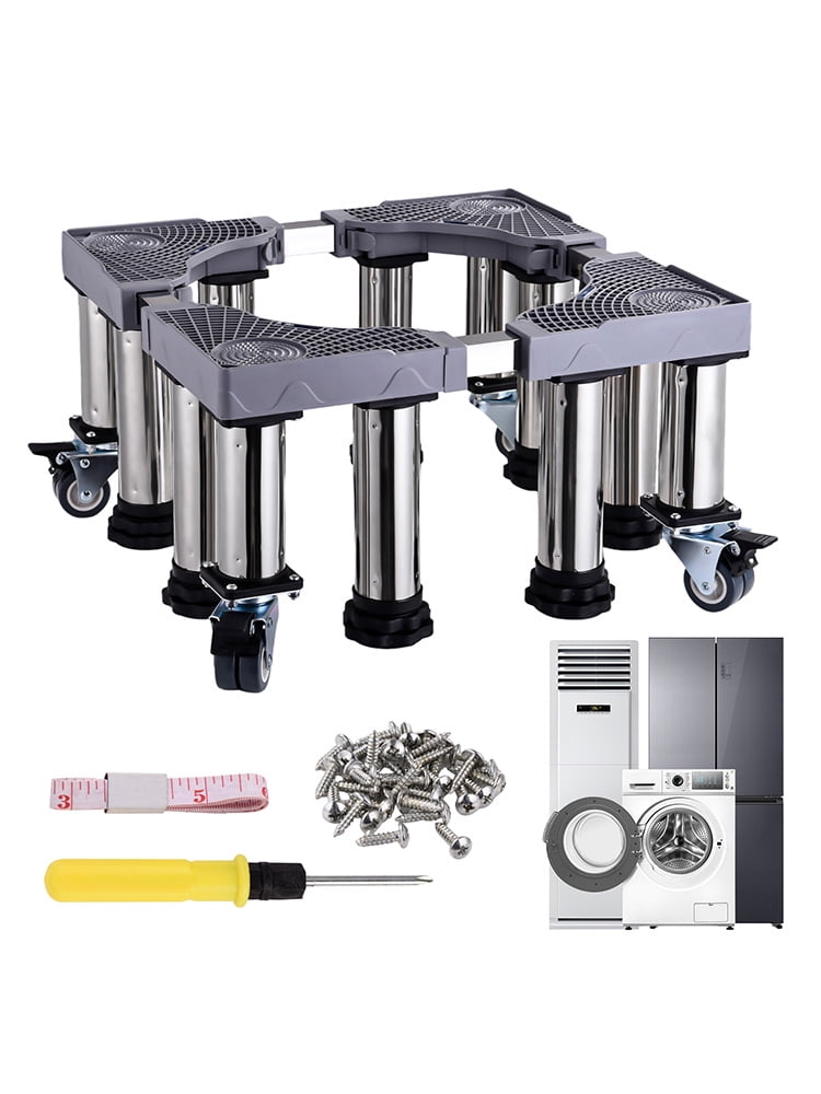 WAASOSCON Sturdy Mobile Base with Locking Casters, 11.8" Height 8 Bases ...