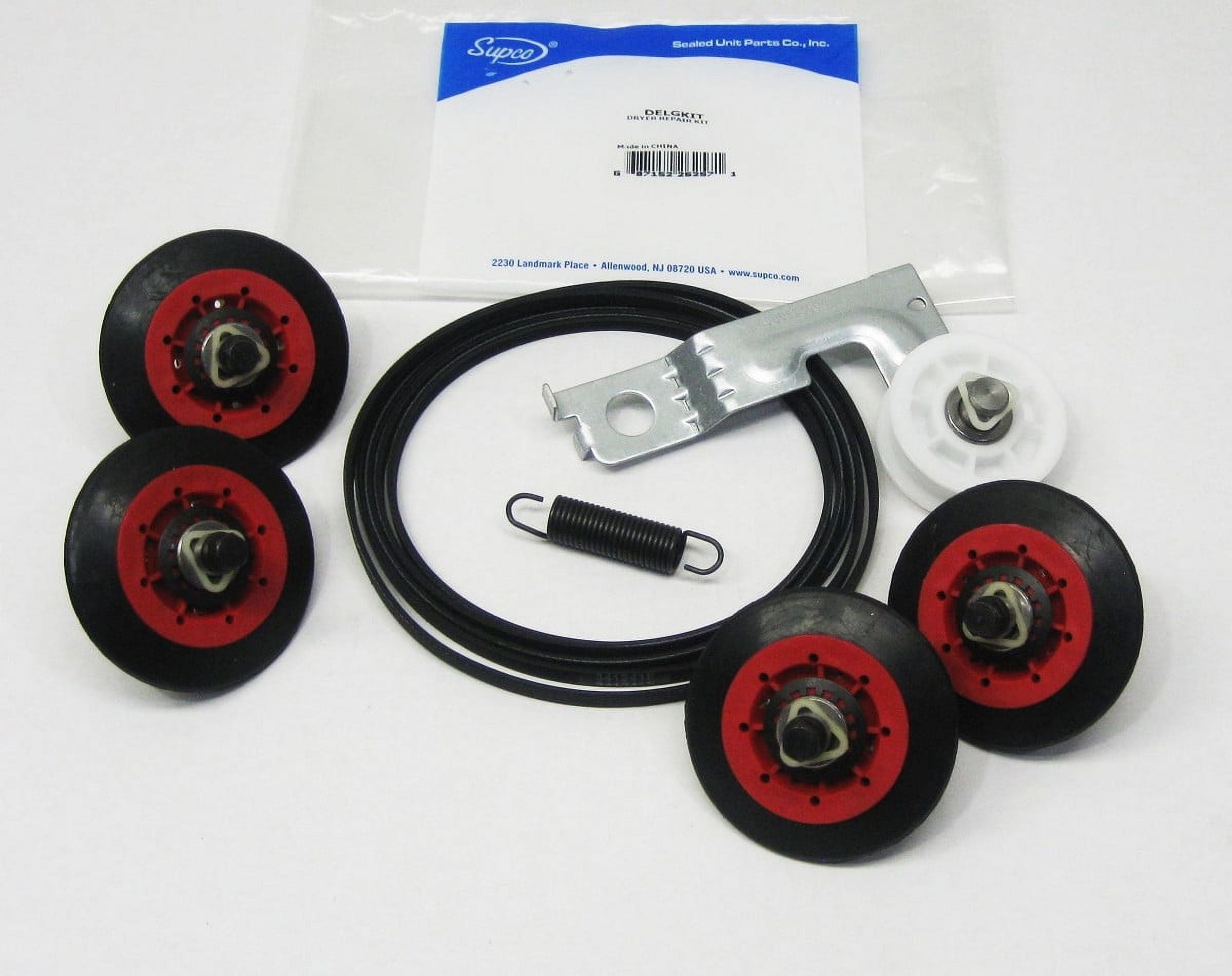 Dryer Repair Kit for LG Idler, Belt, Rollers - Walmart.com