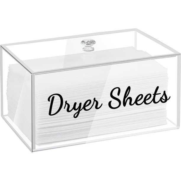 Dryer Sheet Holder, Dryer Sheets Container, Dryer Sheet Dispenser ...